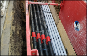 Pose de réseaux multitubulaires et conduites - Groupe SOPINOR